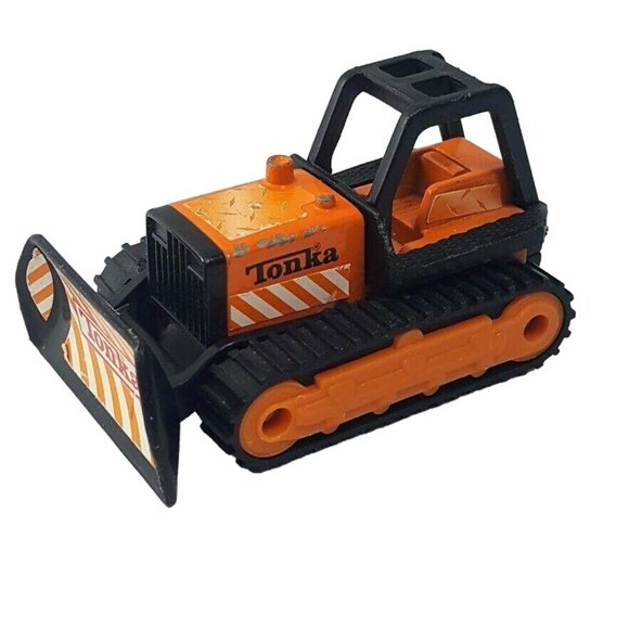 Hasbro | Toys | Mcdonalds Tonka Mini Bulldozer Construction 203 Orange ...